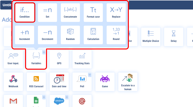 The IF Condition feature - Botnation - Support