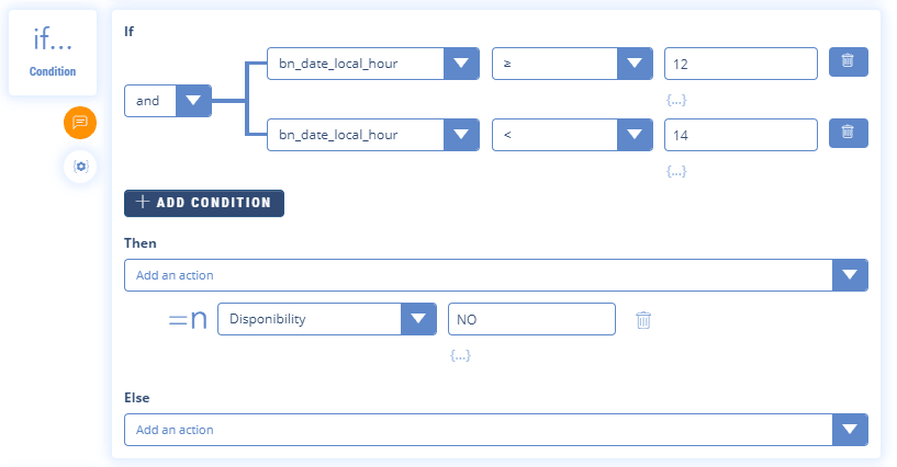The IF Condition feature - Botnation - Support