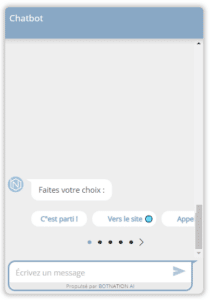 Add Quick Replies (Web Chatbot) - Botnation
