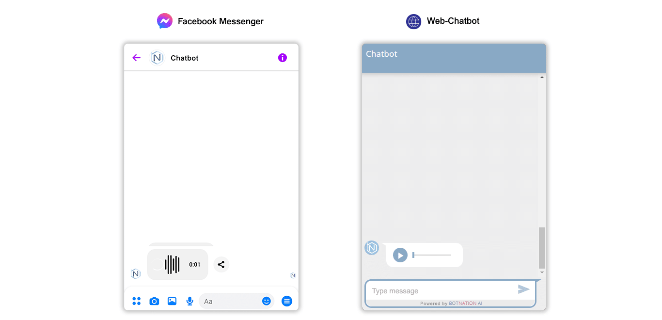 Add a sound to your chatbot - Botnation - Support