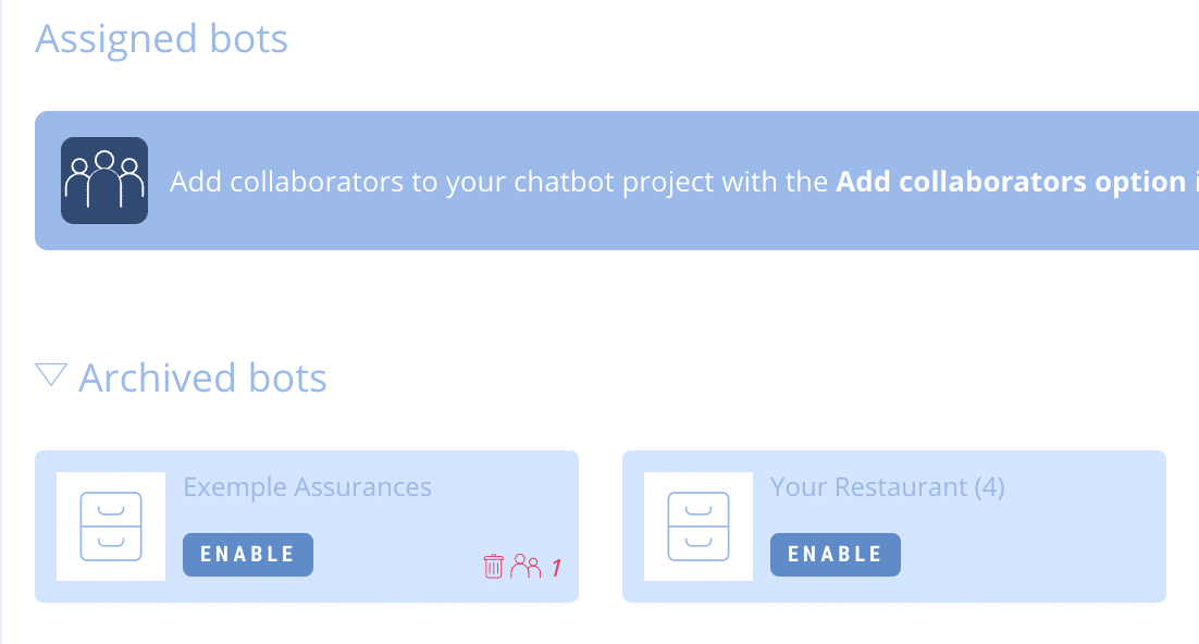 How to delete a chatbot? - Botnation - Support