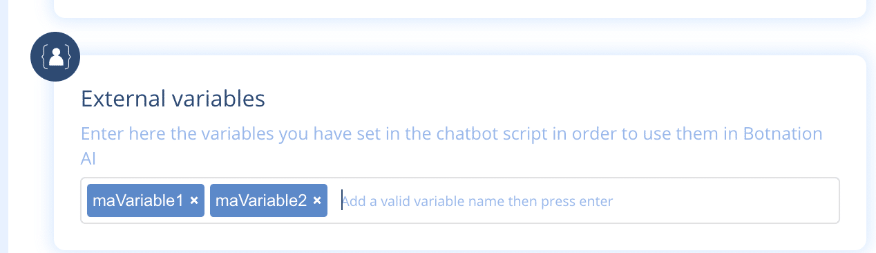 Initialize Your Chatbots Variables With Data From Your Website