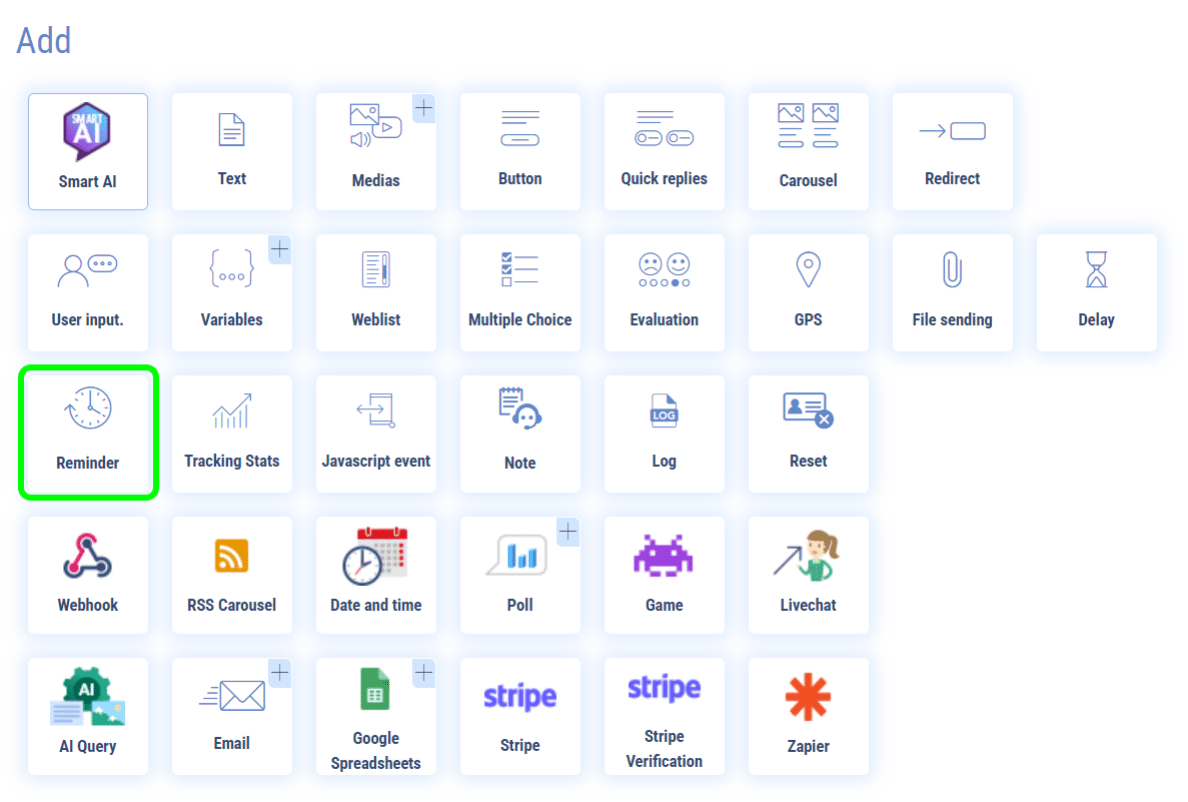 Restart the conversation with an automatic message (Chatbot Web ...