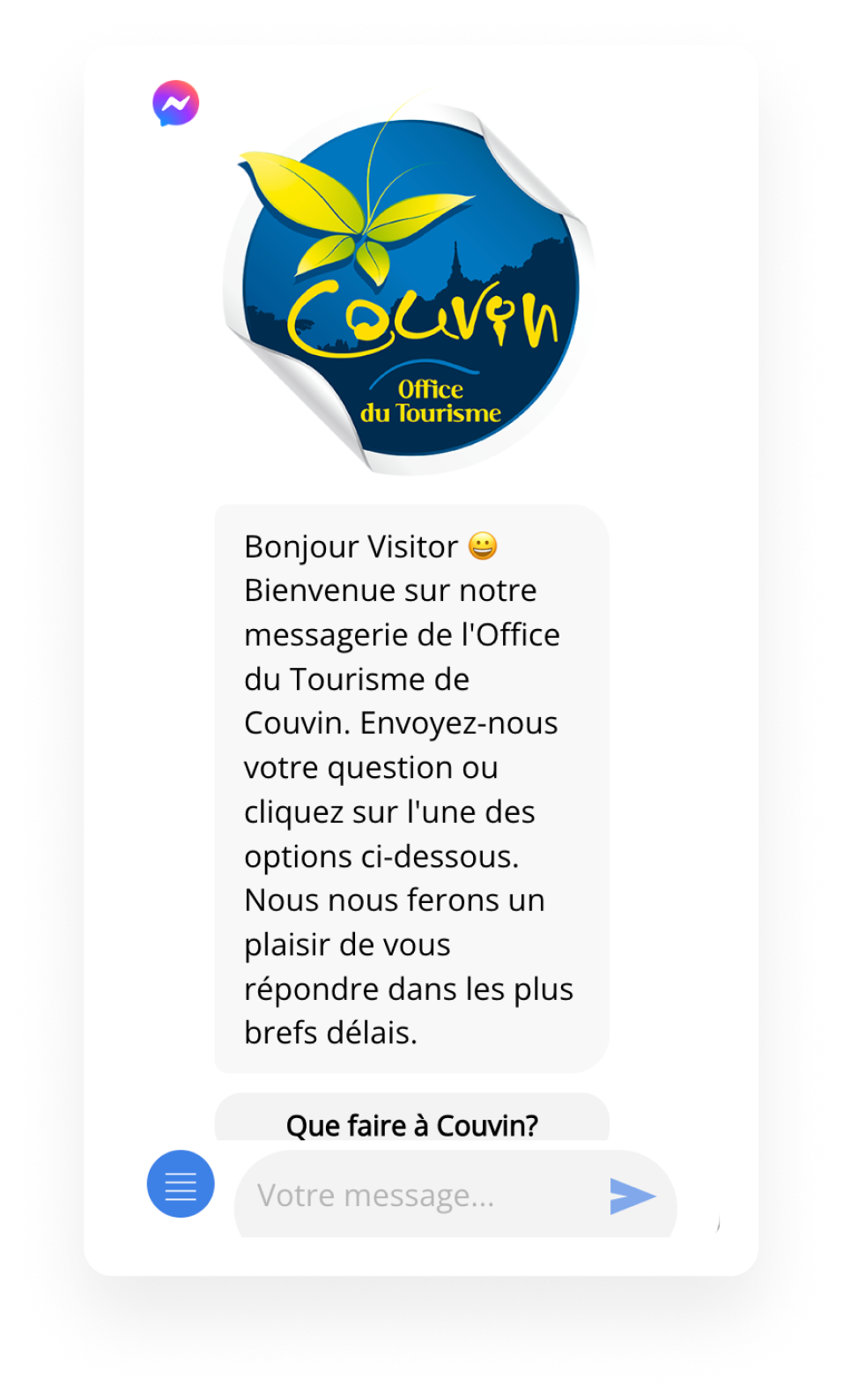 Couvin Tourist Office in Belgium - Botnation AI
